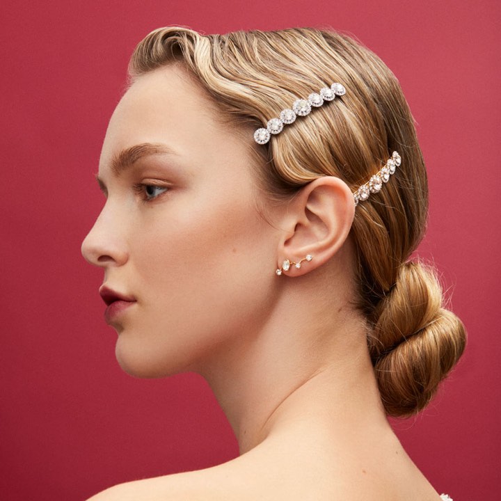 Buy Sienna pinn - Crystal | Lily and Rose